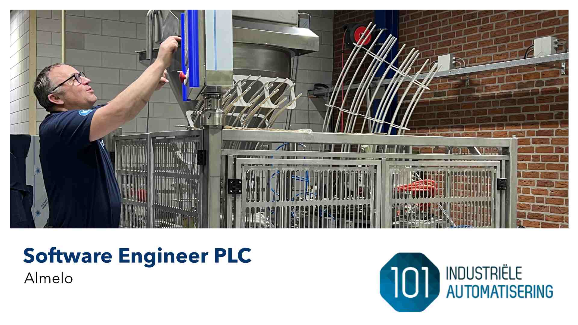 Vacature | Software Engineer PLC | 101 Industriële Automatisering